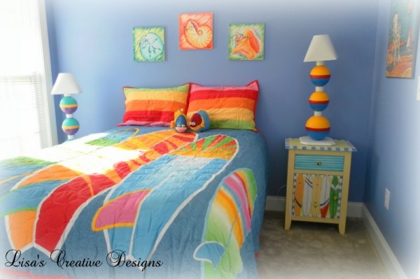 Staging To Live... Decorating A Colorful Beach Condo