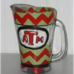 Custom Painted Aggie Ring Dunk Pitcher