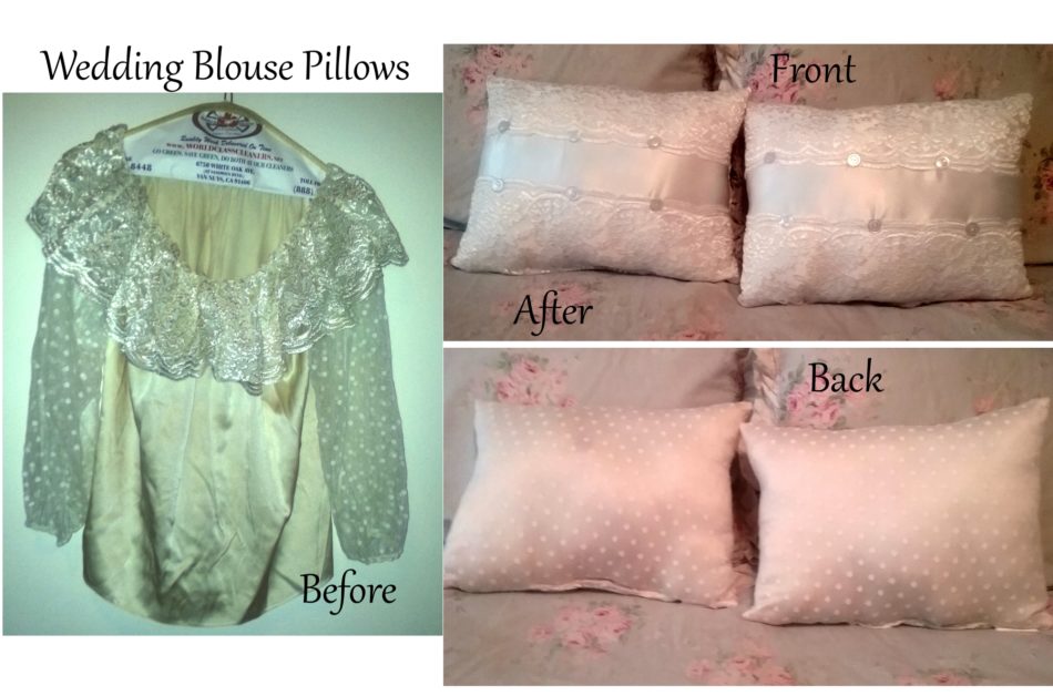 Custom Memory Pillow Made From Loved One's Clothing, Bereavement Gift