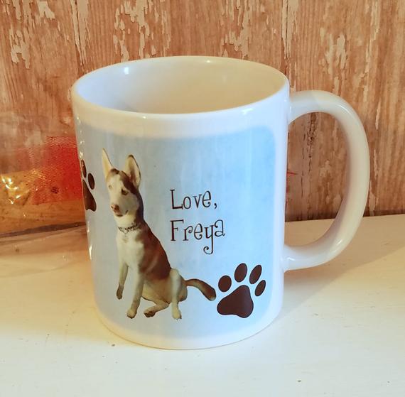 Personalized World's Best Dog Dad Photo Coffee Mug Cup