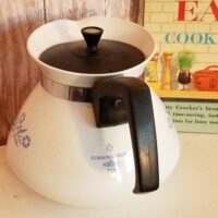 Vintage Corning Ware Cornflower Blue 6 Cup Coffee Pot Carafe