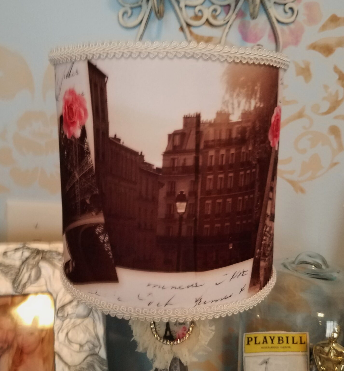 A Walmart Eiffel Tower Lamp Gets A French Makeover