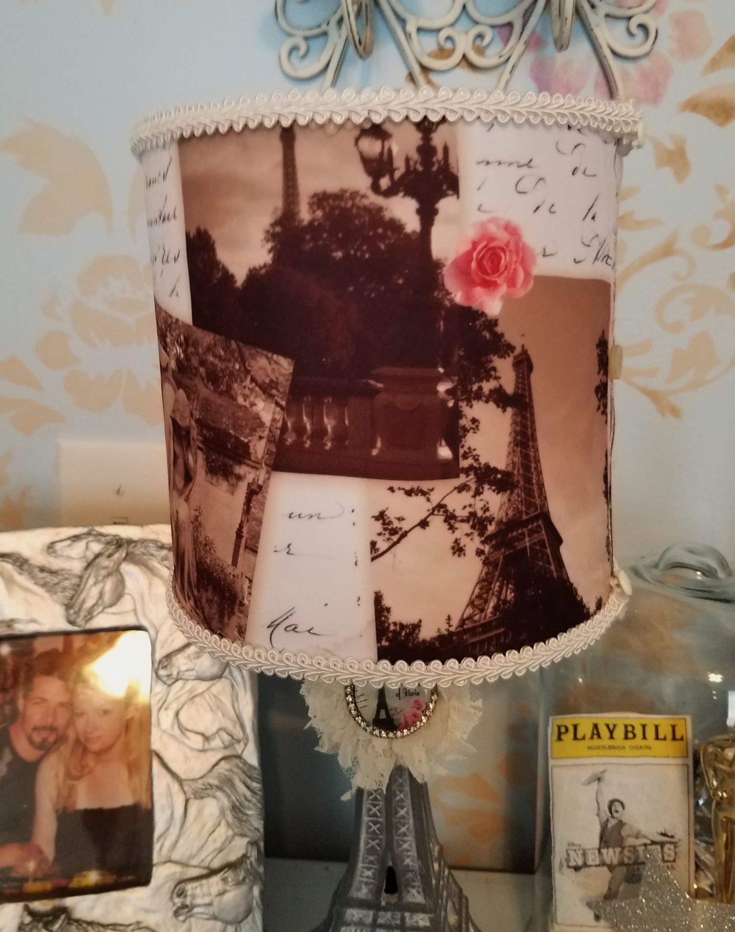 A Walmart Eiffel Tower Lamp Gets A French Makeover
