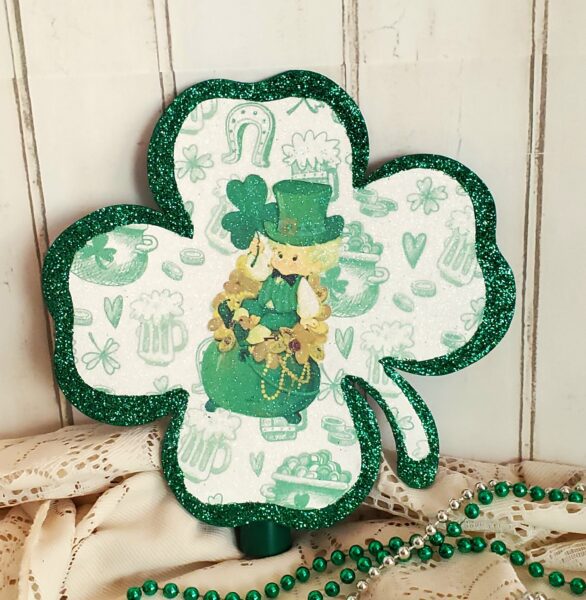 Handmade Shamrock St. Patrick's Day Tree Topper