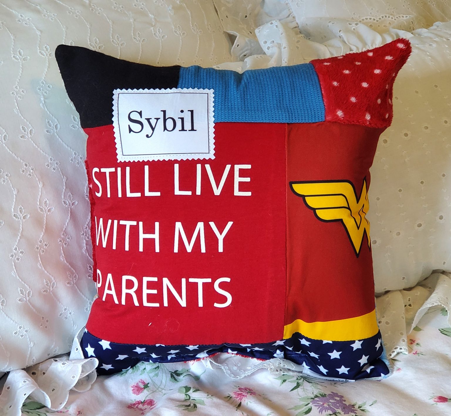 Custom Pet Memory Pillow Made From Pet Clothing & Bedding