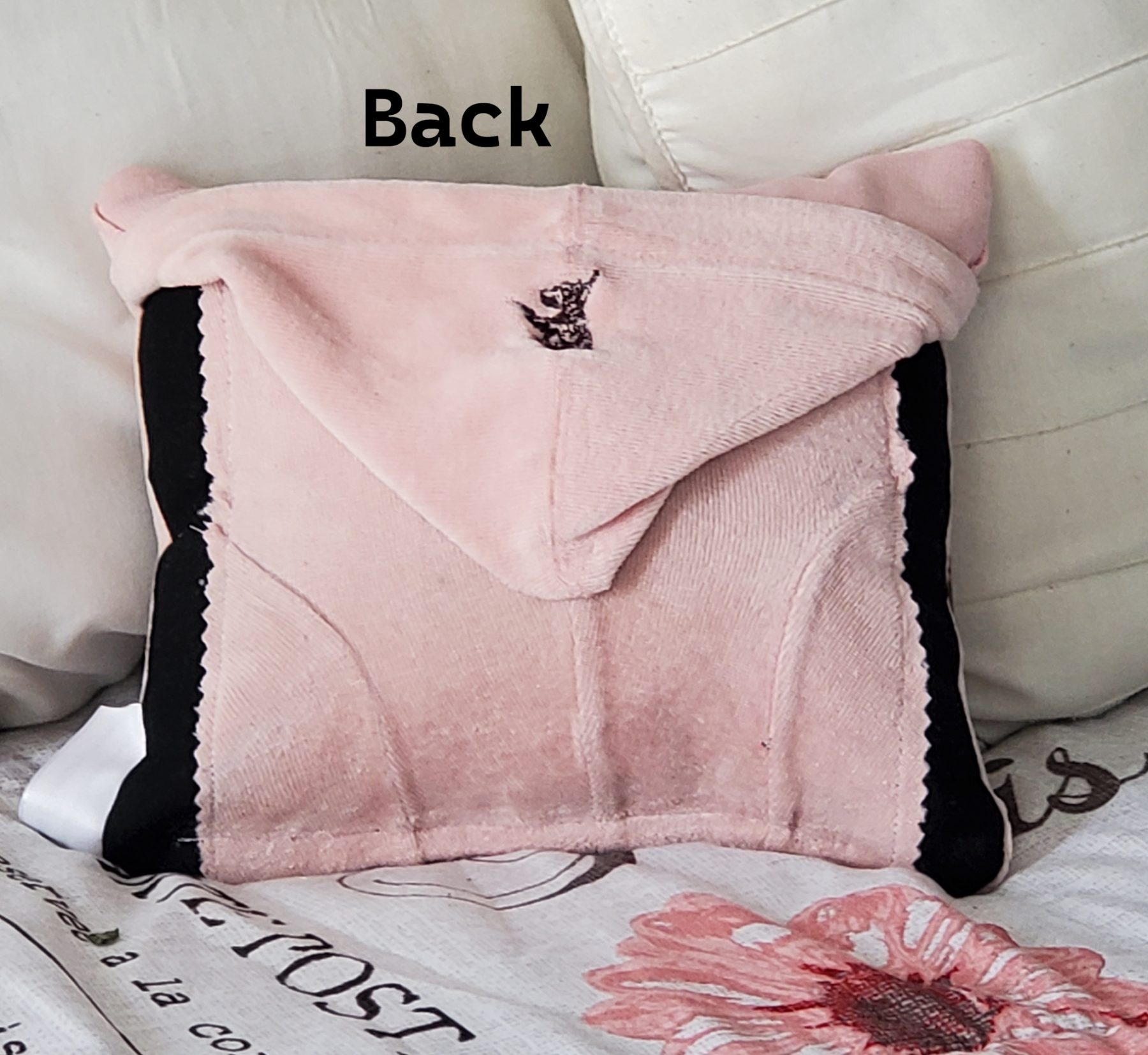 Custom Pet Memory Pillow Made From Pet Clothing & Bedding
