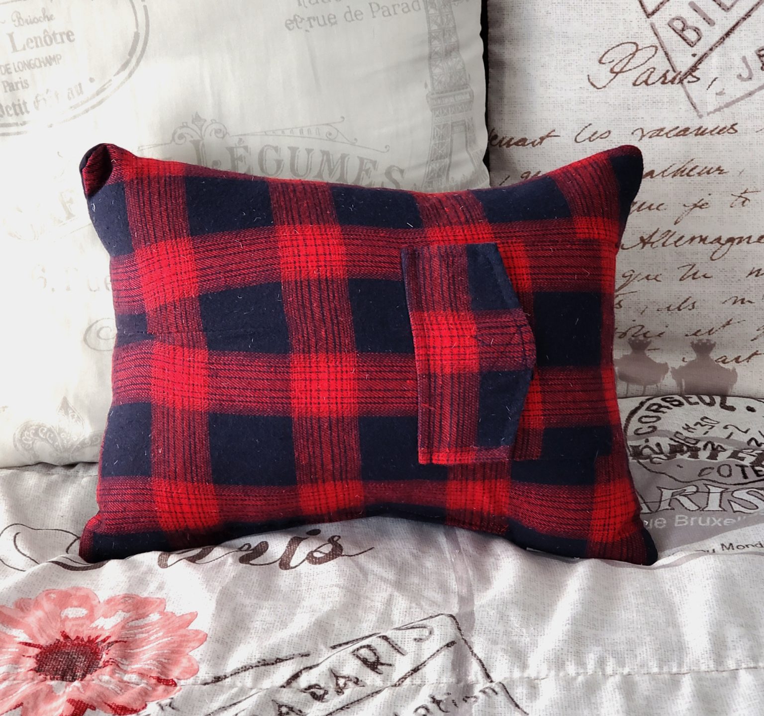 Custom Pet Memory Pillow Made From Pet Clothing & Bedding
