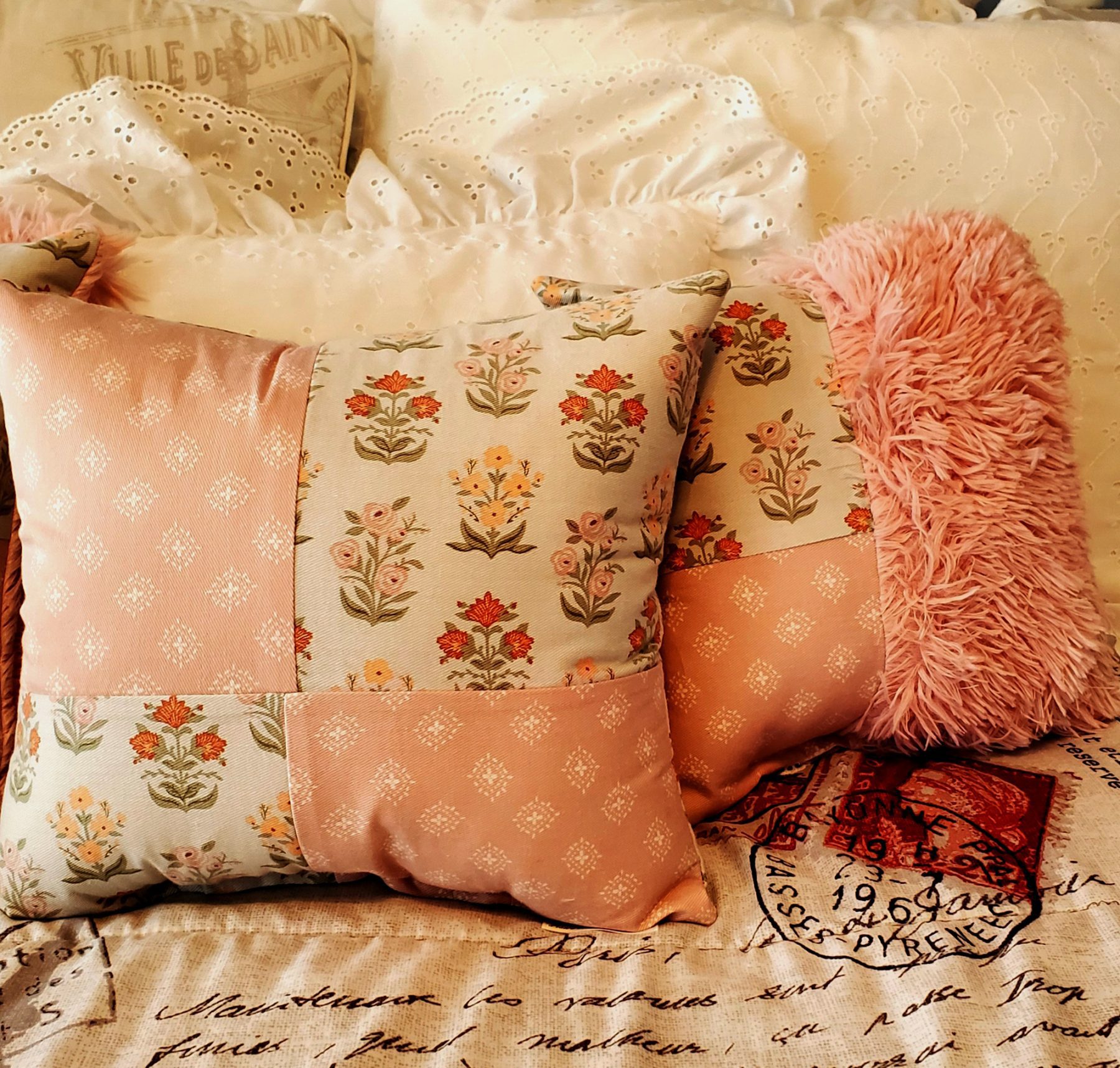 Custom Pet Memory Pillow Made From Pet Clothing & Bedding