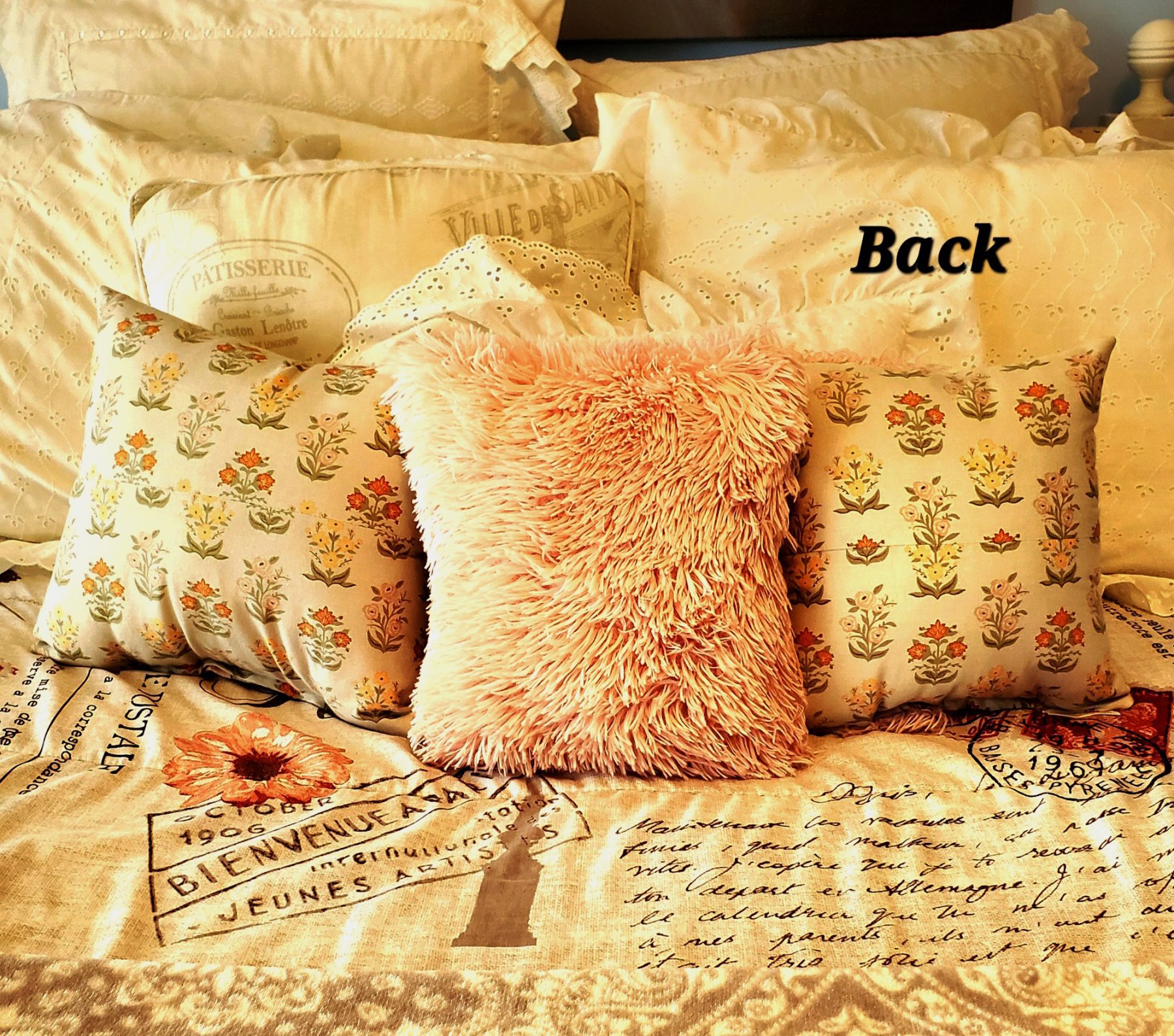 Custom Pet Memory Pillow Made From Pet Clothing & Bedding